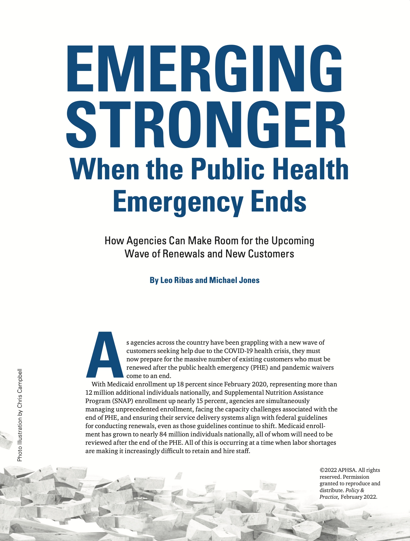 Articles & Publications — Human Services Group